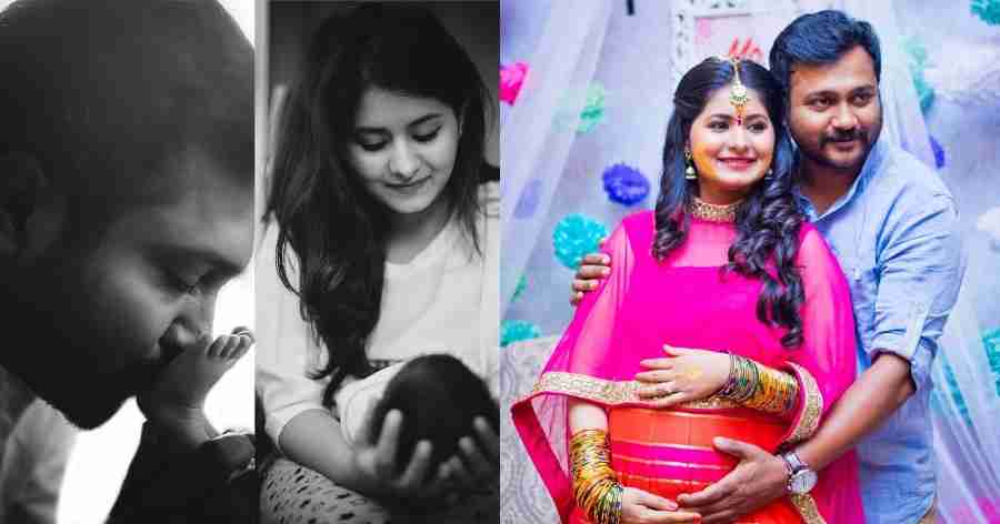Actress Reshmi menon becomes mother to baby boy bobby simha | Galatta
