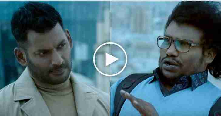 Vishal action tamil movie yogi babu comedy tamannaah sundar c