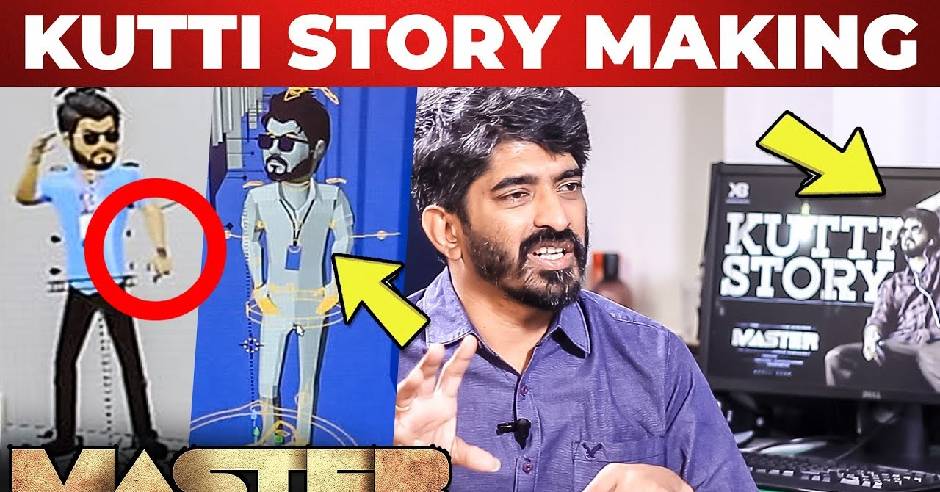 Thalapathy Vijay Master Kutti Story Making video Anirudh