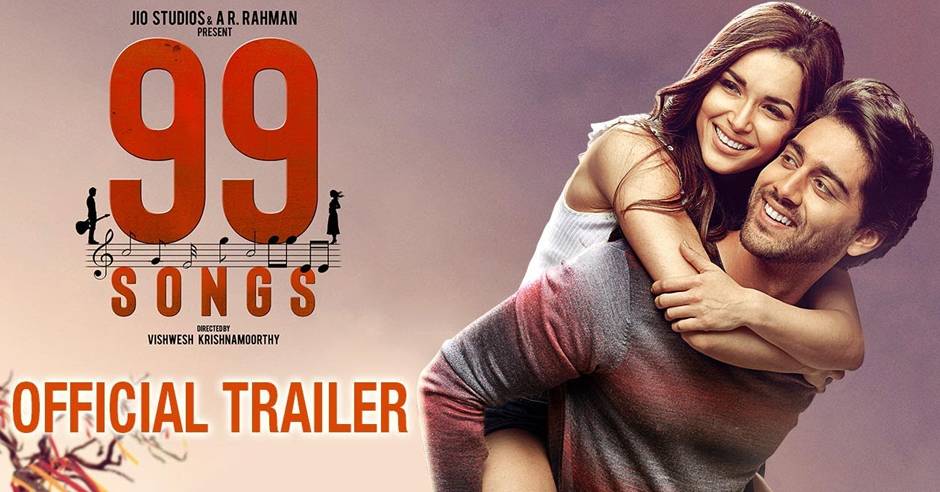 99 SONGS Official Trailer AR Rahman Manisha Koirala