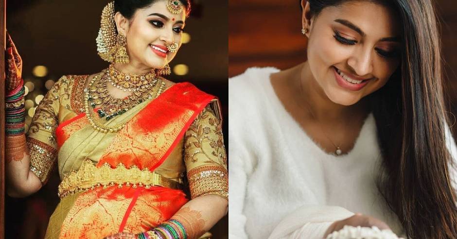 Sneha uploads picture of her newborn girl baby image goes viral | Galatta