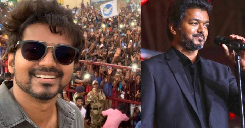 Master audio launch ThalapathyVijay clicks a selfie with the team | Galatta