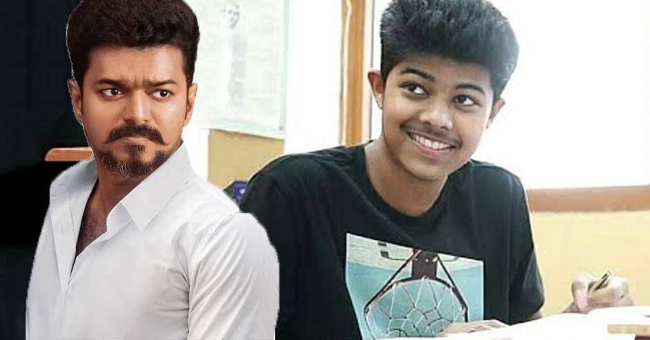 Thalapathy Vijay son Jason Sanjay back in Chennai