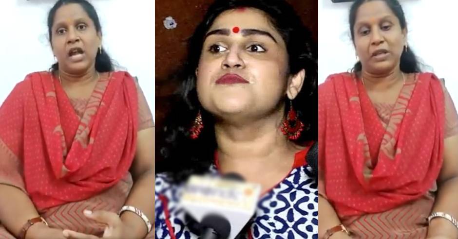 Elizabeth apologizes to Lakshmy Ramakrishnan Vanitha controversy
