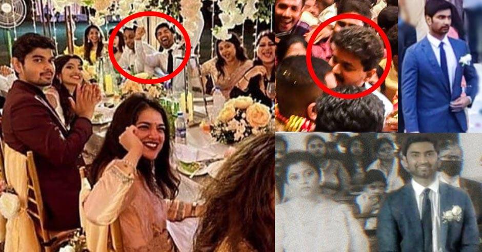 Akash Murali and Vijay niece Sneha Britto marriage video