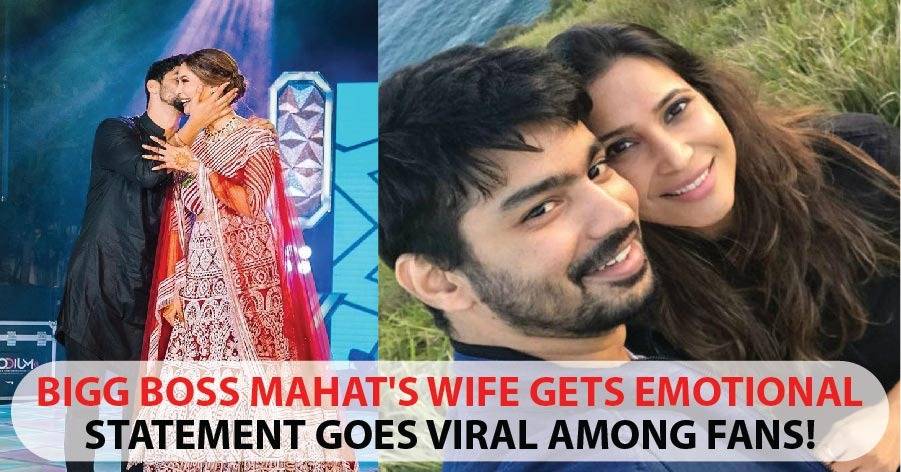Bigg Boss Mahat Raghavendra wife Prachi Mishra emotional note