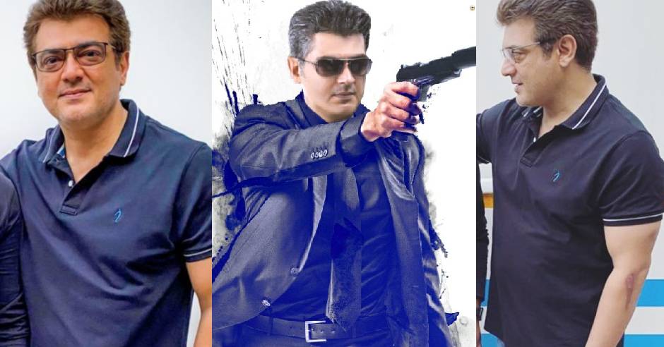 Thala Ajith latest look new trending photos from Valimai shooting