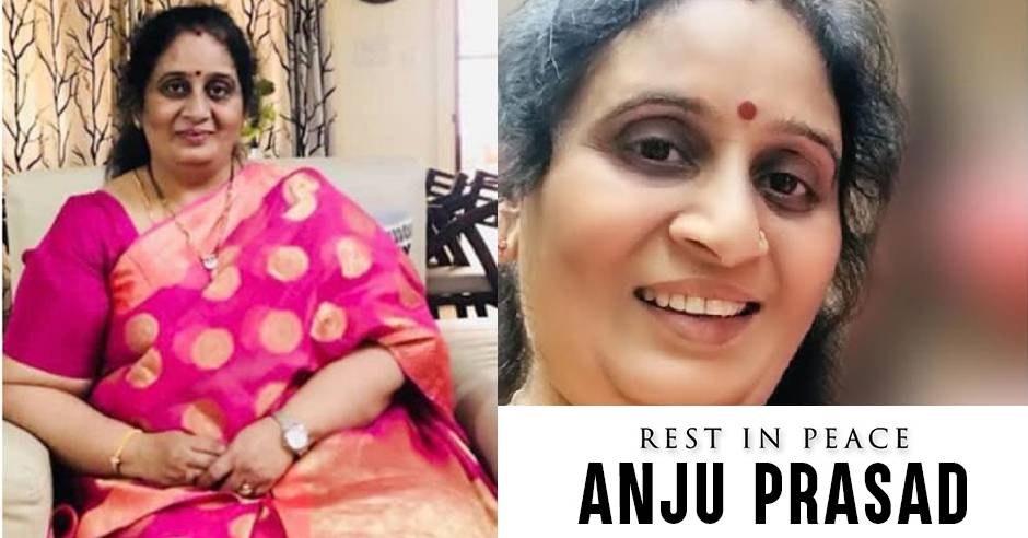 Producer PDV Prasad wife Anju Prasad passes away cardiac arrest