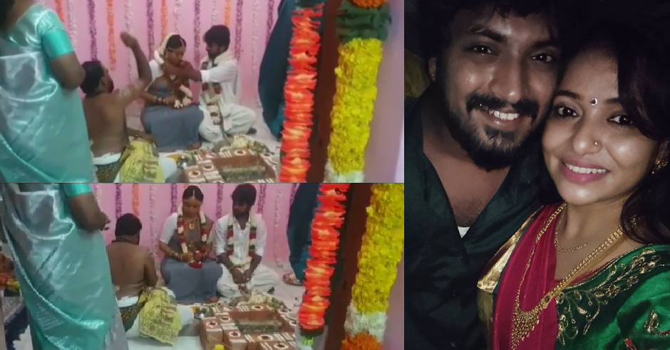 Maayi fame Minnal Deepa shares her wedding video Subramani