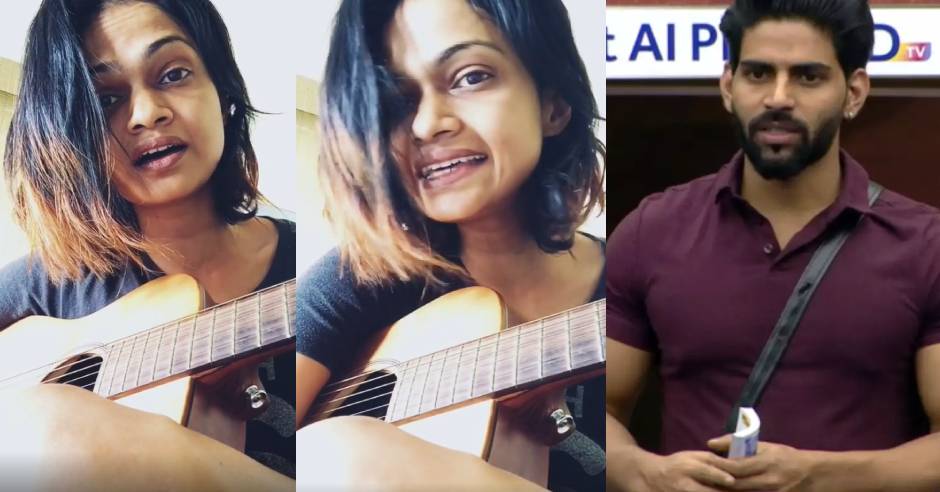 Suchi composes and sings a song for Bigg Boss Balaji new video