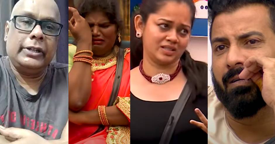 Jithan Ramesh Nisha Suresh react to Anitha Sampath father death