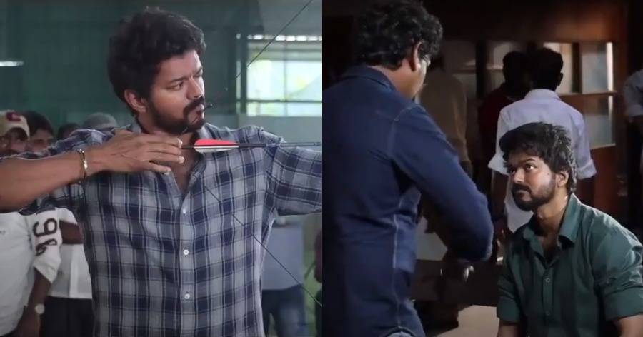 Thalapathy vijay master behind the scenes video vijay sethupathi