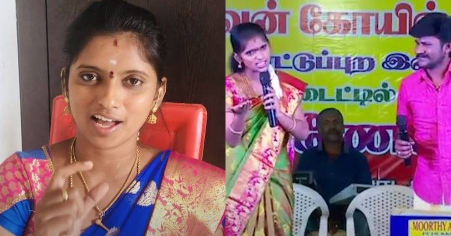 Super singer rajalakshmi senthil maamanu solla song controversy