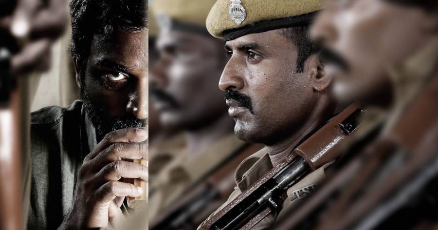Vetri Maaran Soori Vijay Sethupathi film is titled Viduthalai First Look