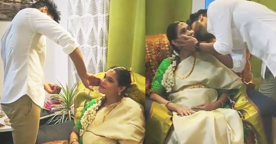 Mahat Raghavendra shares video of his wife Prachi Mishra baby shower event