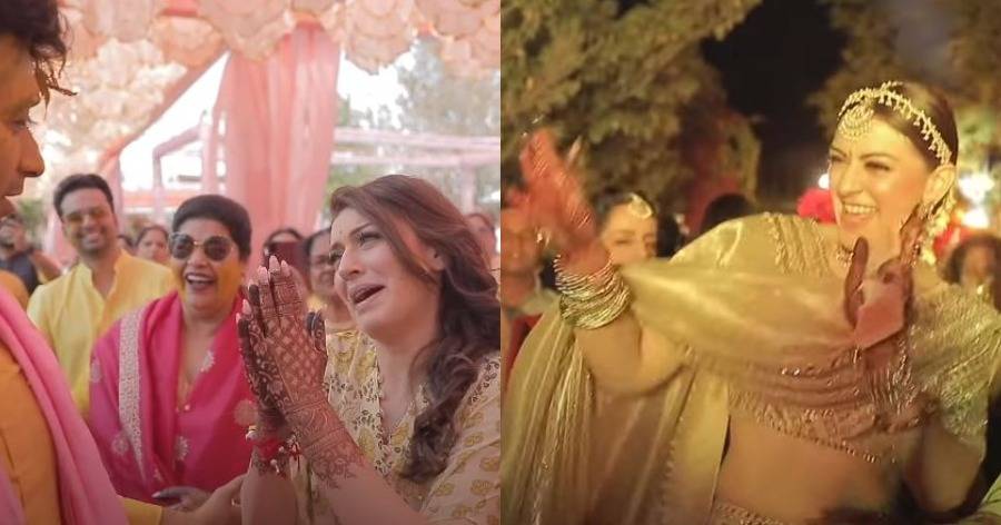 Hansika motwani brother prashant muskaan nancy james wedding video ...