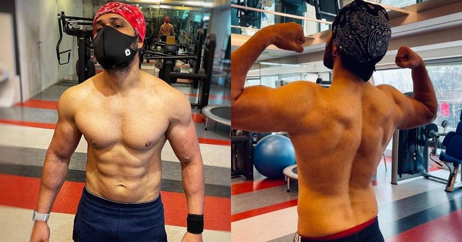 Emraan hashmi body transformation gym weight workout photo tiger 3 ...