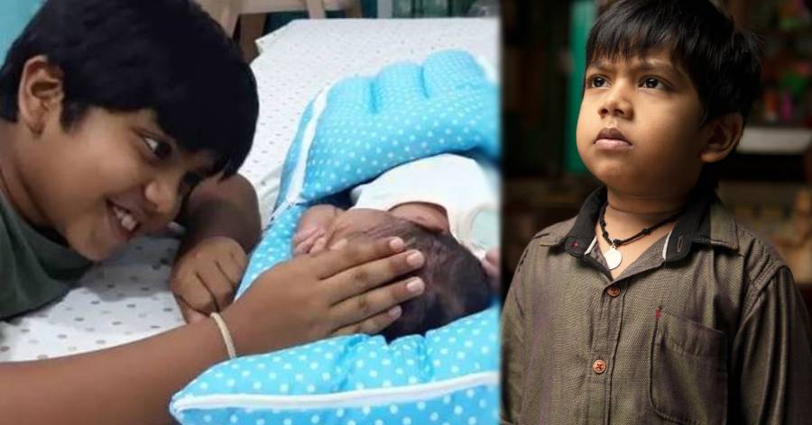 Super deluxe fame master ashwanth ashok kumar welcomes his baby brother | Galatta