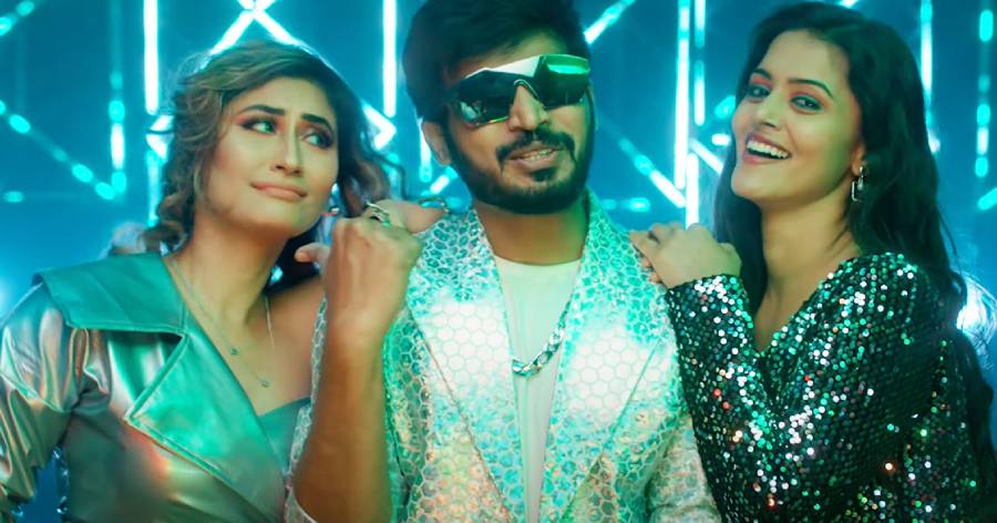 Enna vazhka da song music video featuring vj rakshan sunita and ...