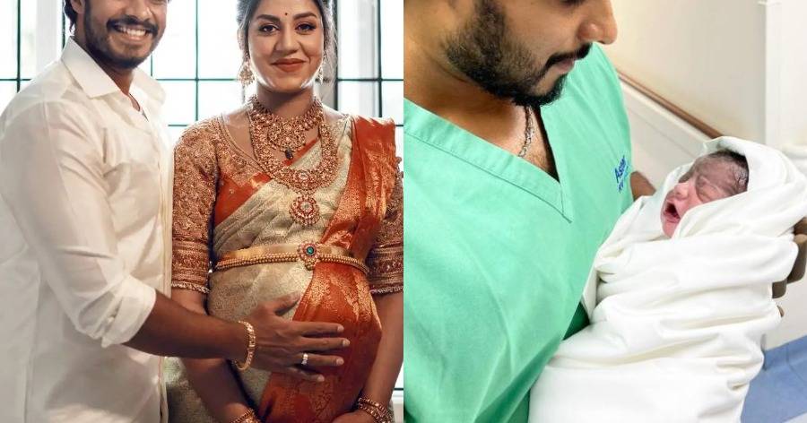Kannada actor nikhil kumaraswamy and wife revathi welcome a baby boy ...