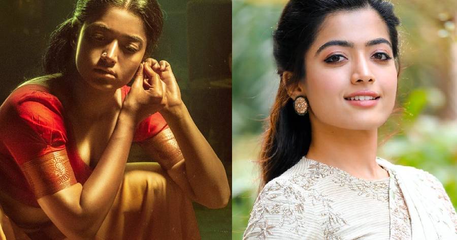 Allu arjun pushpa rashmika mandanna character look poster released srivalli | Galatta