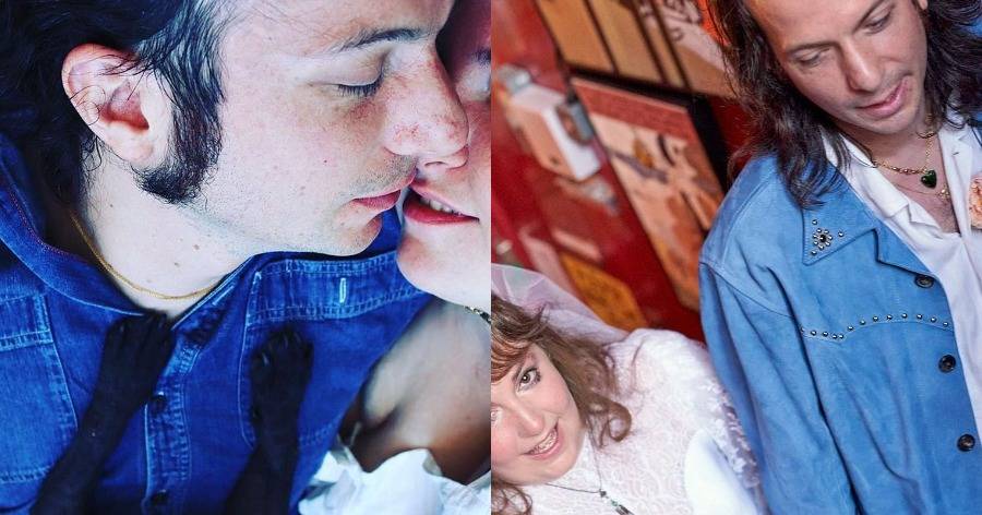 Lena dunham gets married to luis felber in an intimate wedding ceremony ...