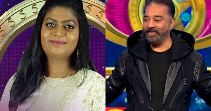 Singer isaivani first official contestant of bigg boss 5 tamil kamal ...