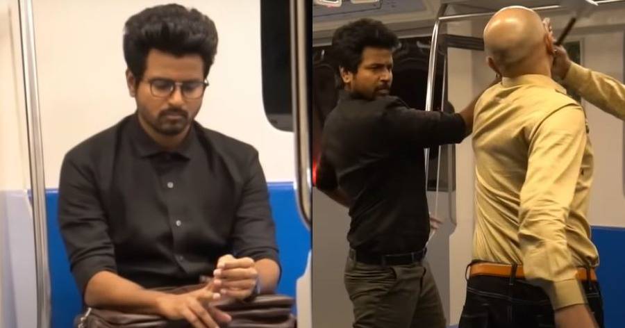 Sivakarthikeyan doctor train fight scene making video priyanka mohan ...